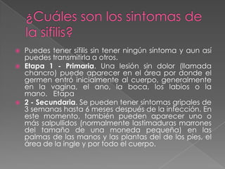 Enfermedades de transmisión sexual | PPTX
