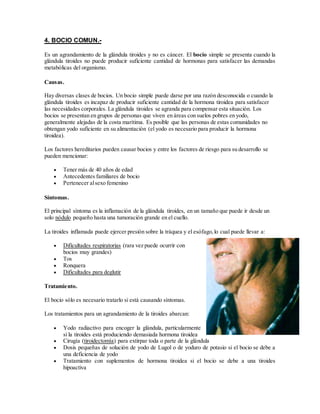 Enfermedades endocrinológic as | DOCX
