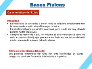 Otorrinolaringologia: Enfermedades por Ruido | PPTX