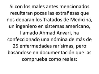 Enfermedades raras insolitas | PPTX