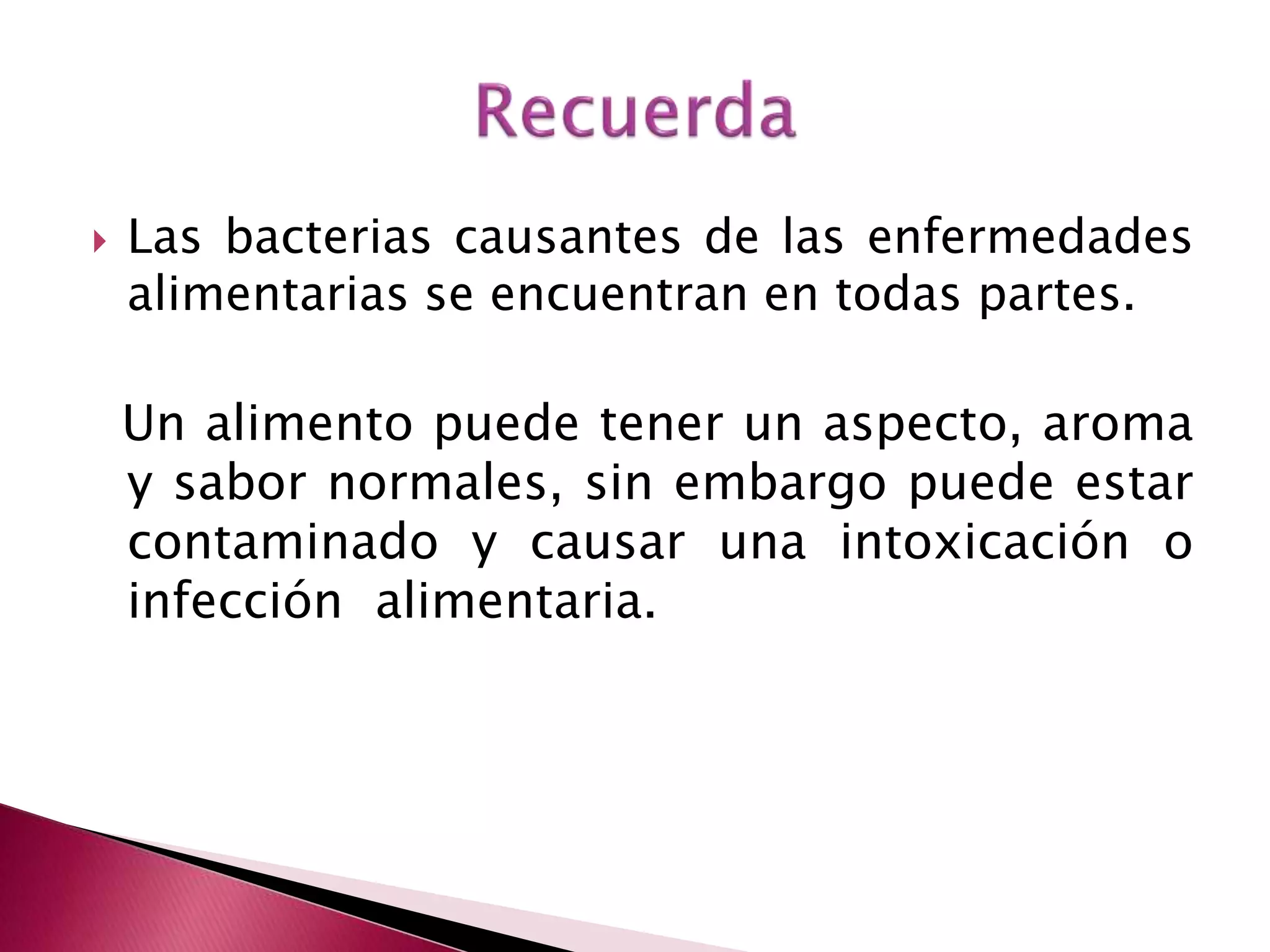 Enfermedades transmitidas por alimentos (ETA) | PPTX