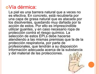 Enfermedades y riesgos en empresas de pintura | PPTX