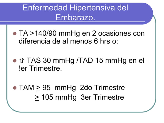 Enfermedad hipertensiva del embarazo curso enarm cmn siglo xxi | PPTX