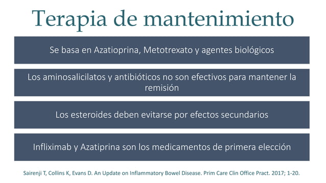 Enfermedad Inflamatoria Intestinal: CUCI y Crohn | PPTX