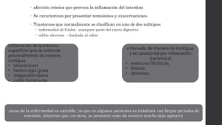 Enfermedad inflamatoria intestinal (CROHN Y CUCI).pptx