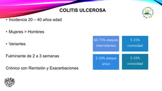 ENFERMEDAD INFLAMATORIA INTESTINAL Y MEGACOLON.pptx