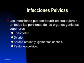 Enfermedad inflamatoria pelvica | PPT