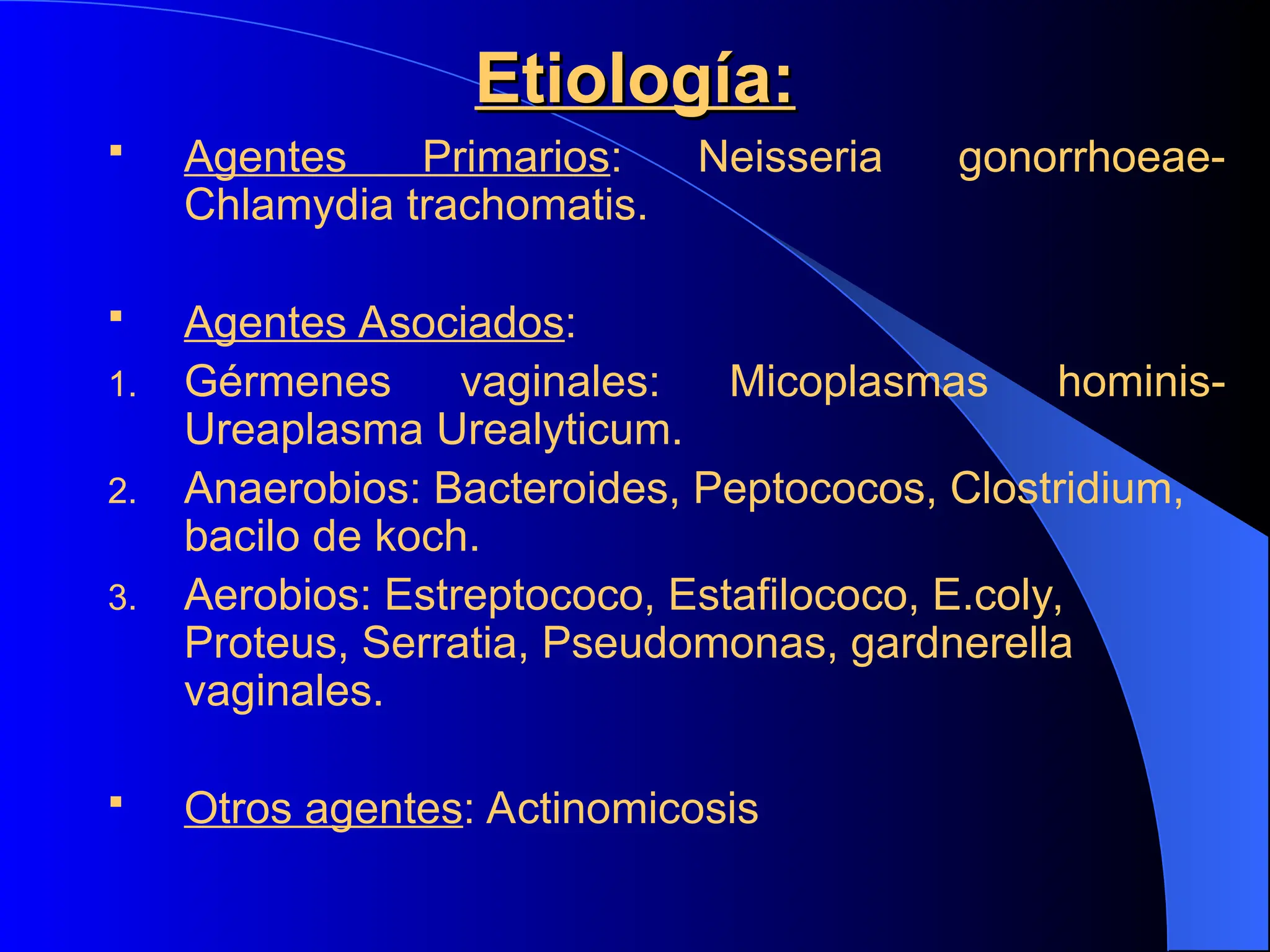 ENFERMEDAD INFLAMATORIA PELVICA. EPI EPI | PPT
