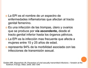 Enfermedad pelvica inflamatoria | PPTX