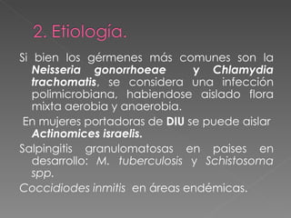 Enfermedad Pélvica Inflamatoria | PPT