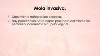Enfermedad trofoblastica gestacional | PPTX