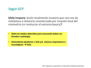 Enfermedad trofoblastica gestacional | PPTX