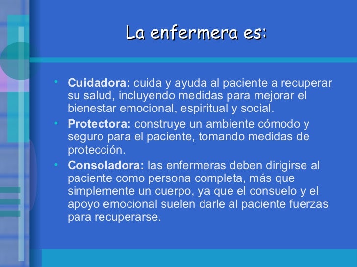 enfermería : Concepto básico de la enfermería