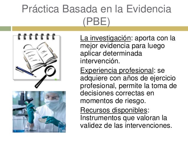 Enfermeria Basada En La Evidencia