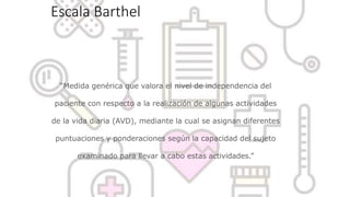 Enfermeria escalas | PPTX