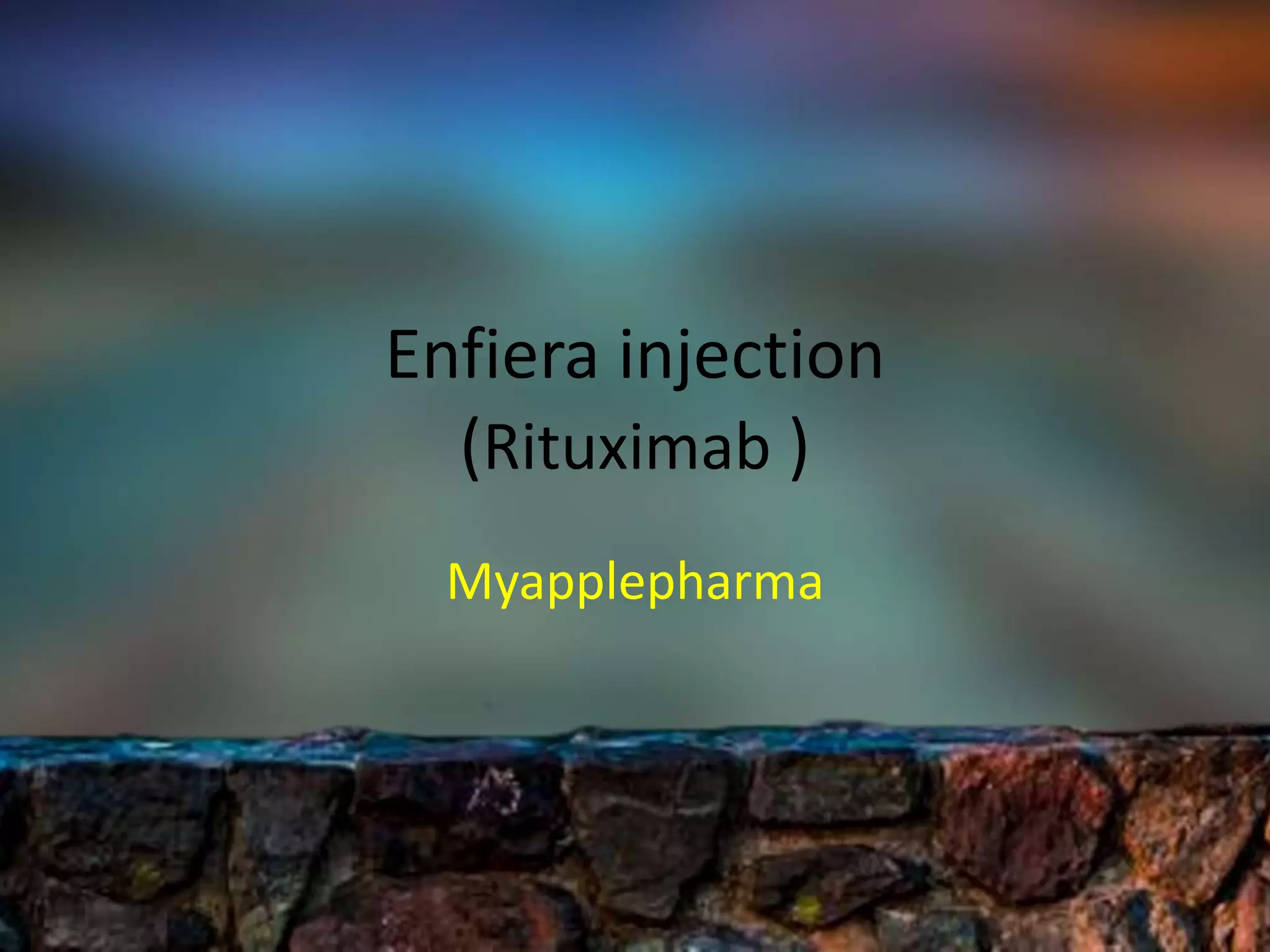 Enfiera 500mg injection - anticancer medicine | PPTX