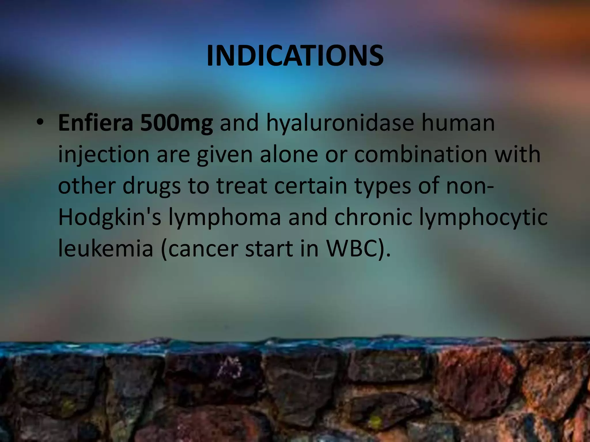 Enfiera 500mg injection - anticancer medicine | PPTX