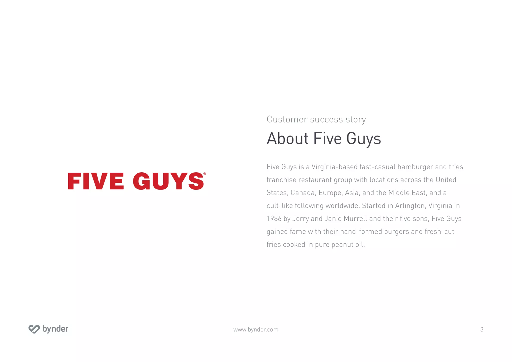 Five Guys customer story: How international expansion highlighted the ...