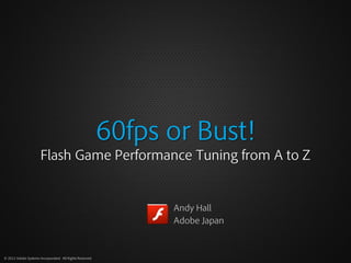 Flash performance tuning (EN) | PPT