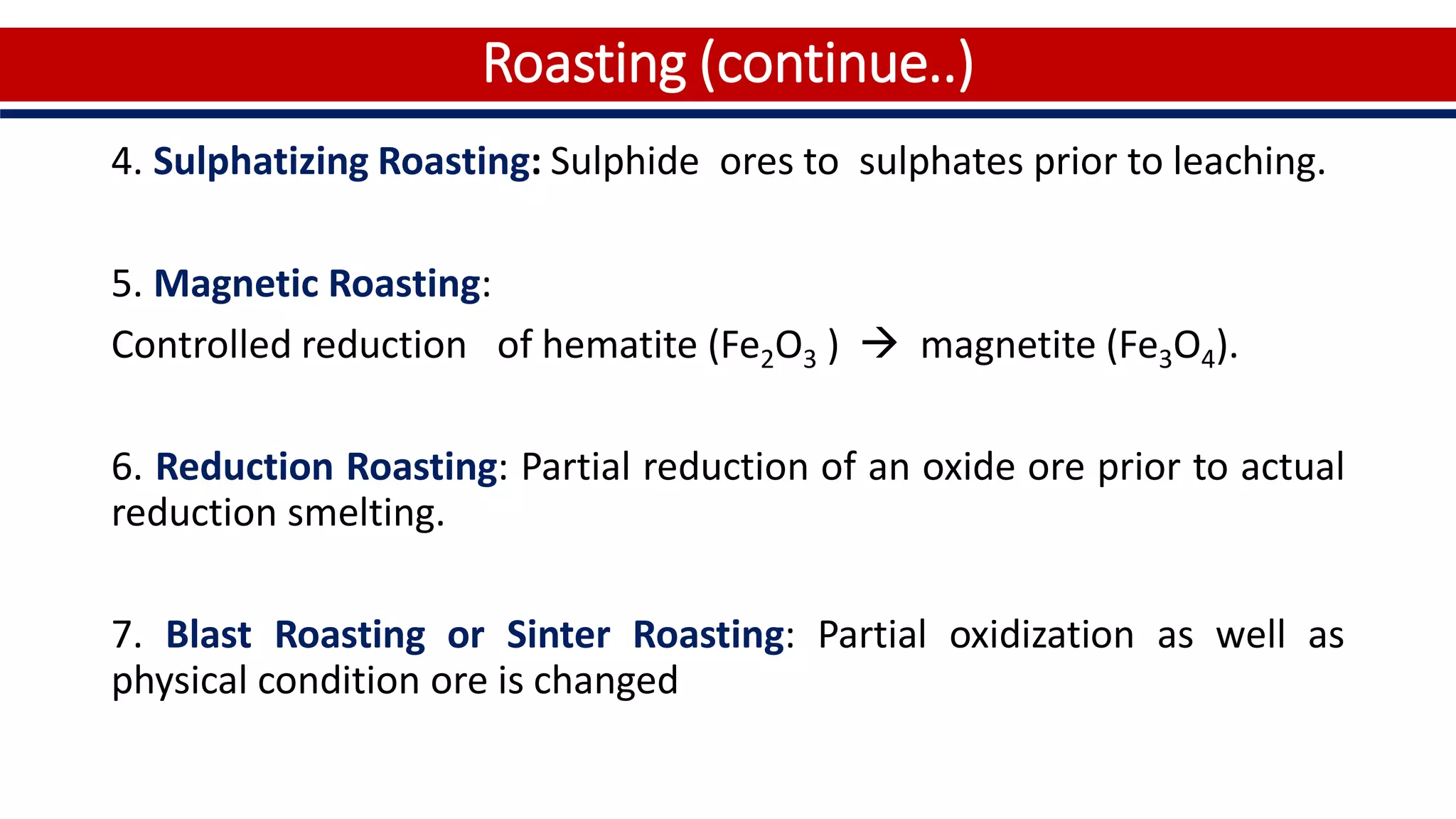 Extractive metallurgy (Basic Principles) | PDF