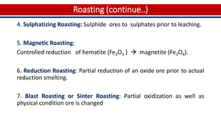 Extractive metallurgy (Basic Principles) | PDF