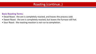 Extractive metallurgy (Basic Principles) | PDF