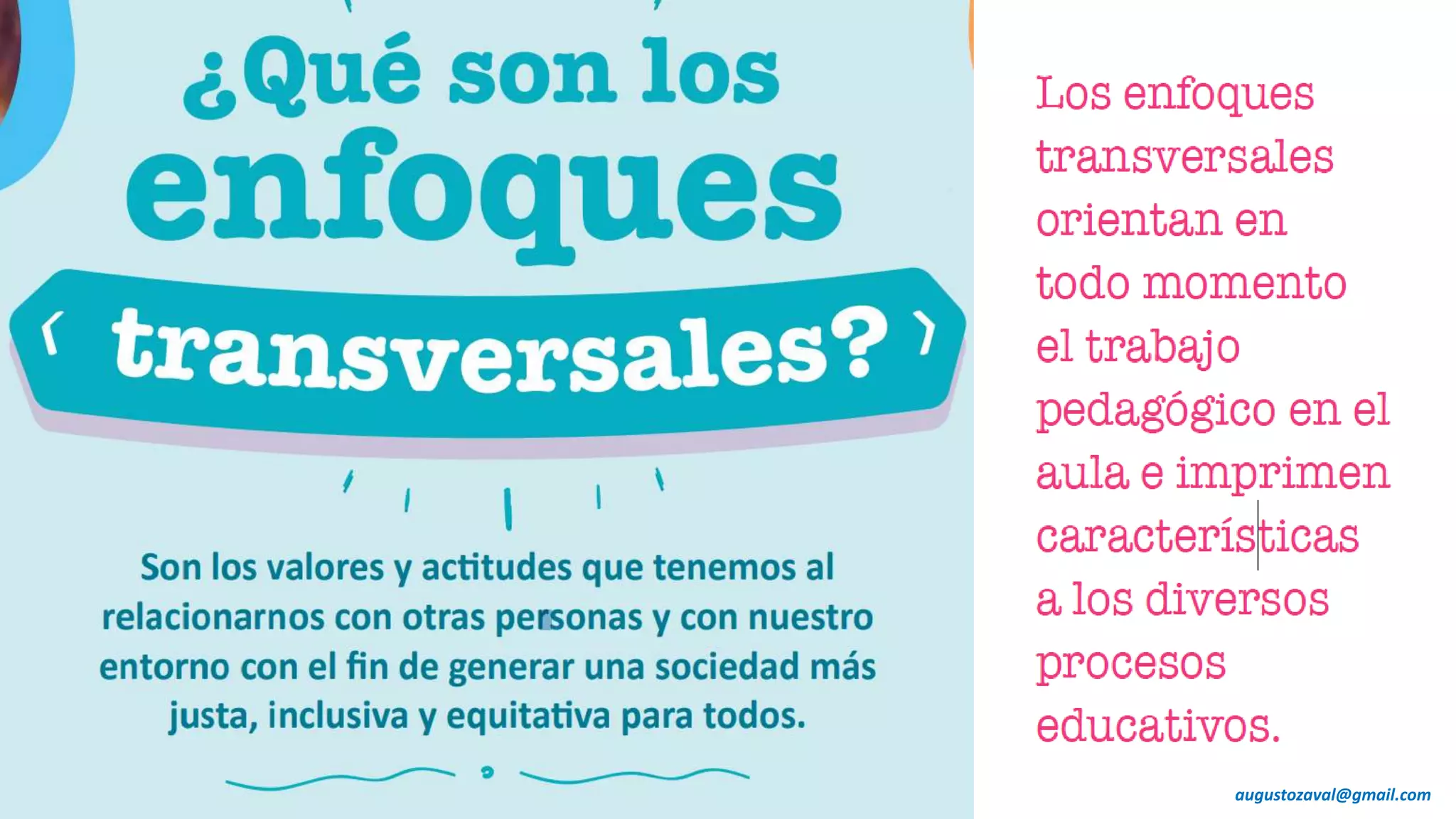 Enfoques transversales | PPSX