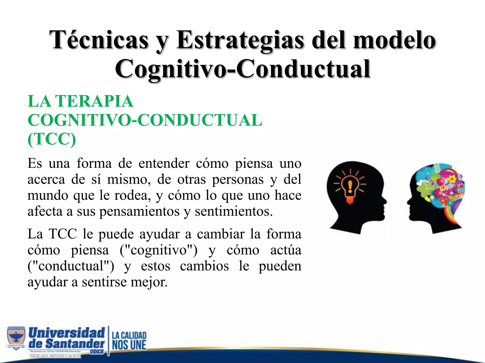 Enfoque cognitivo conductual | PPT