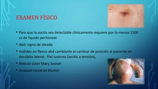 ENFOQUE DX Y TRATAMIENTO DEL PACIENTE ASCITICO | PDF
