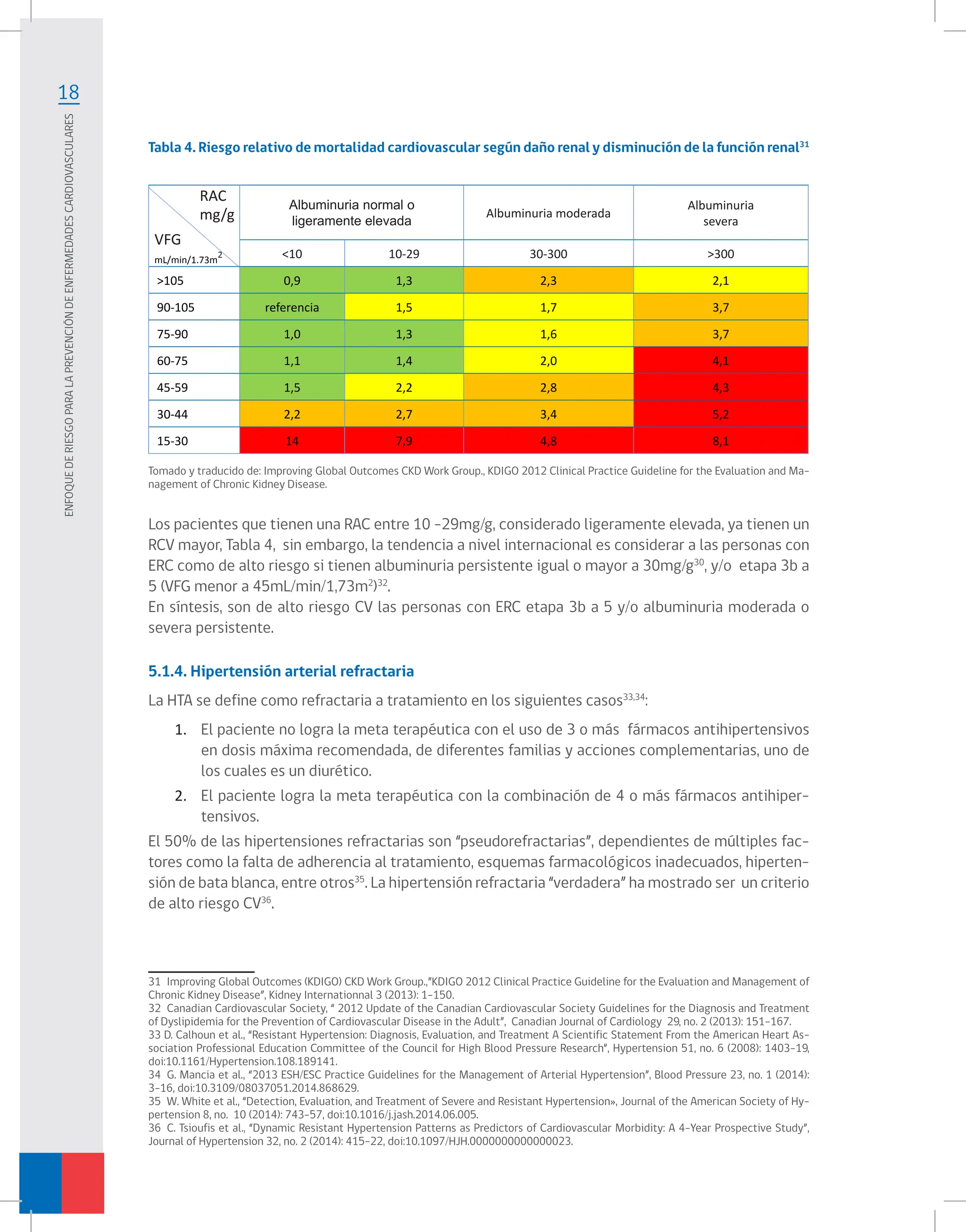 Enfoque de riesgo para la prevencion de enfermedades cardiovasculares ...