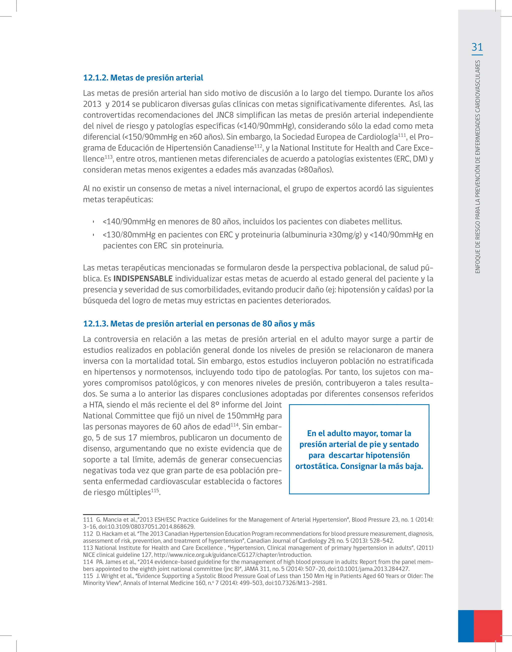 Enfoque de riesgo para la prevencion de enfermedades cardiovasculares ...