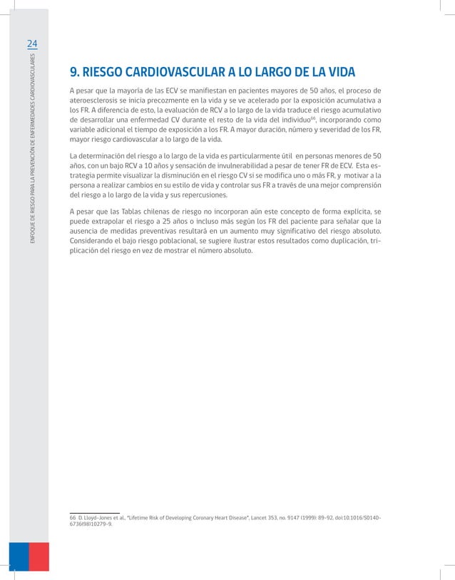 Enfoque de riesgo para la prevencion de enfermedades cardiovasculares ...