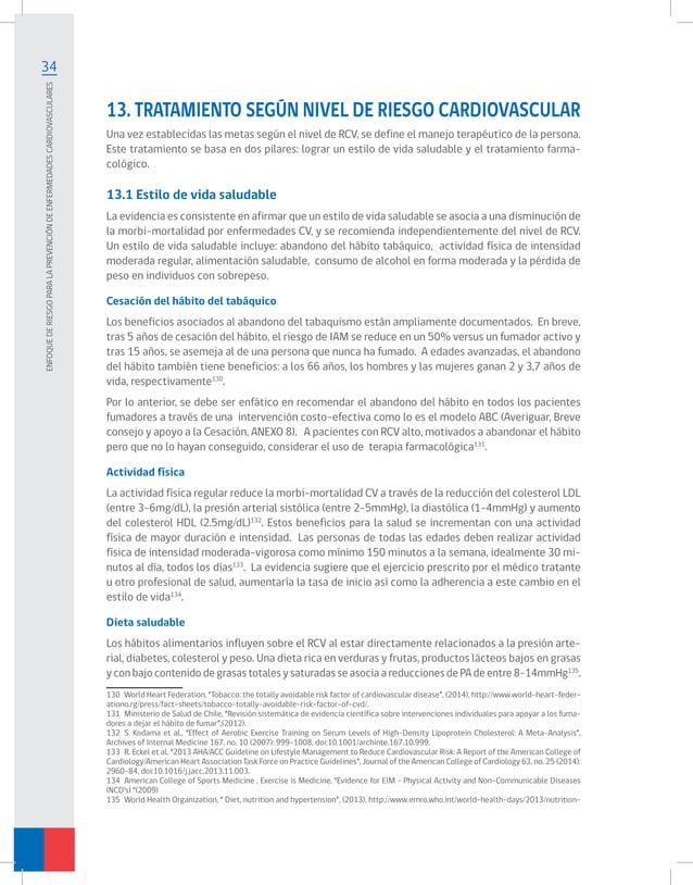 Enfoque de riesgo para la prevencion de enfermedades cardiovasculares ...
