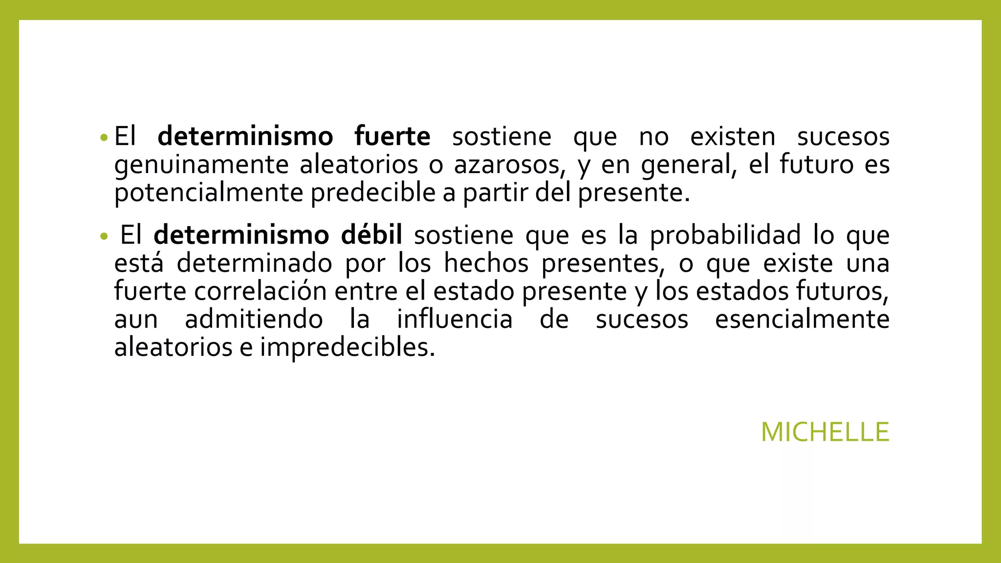 Enfoque determinista hernan | PPT