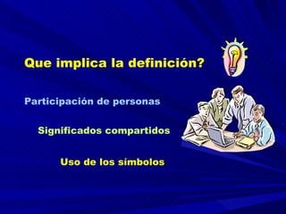 Enfoques conceptuales de la comunicacion | PPT