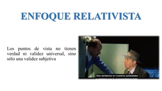 Enfoques positivista relativista. | PDF