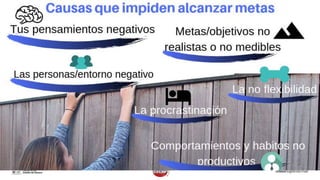 Taller practico: Enfoque total en metas y objetivos | PPTX