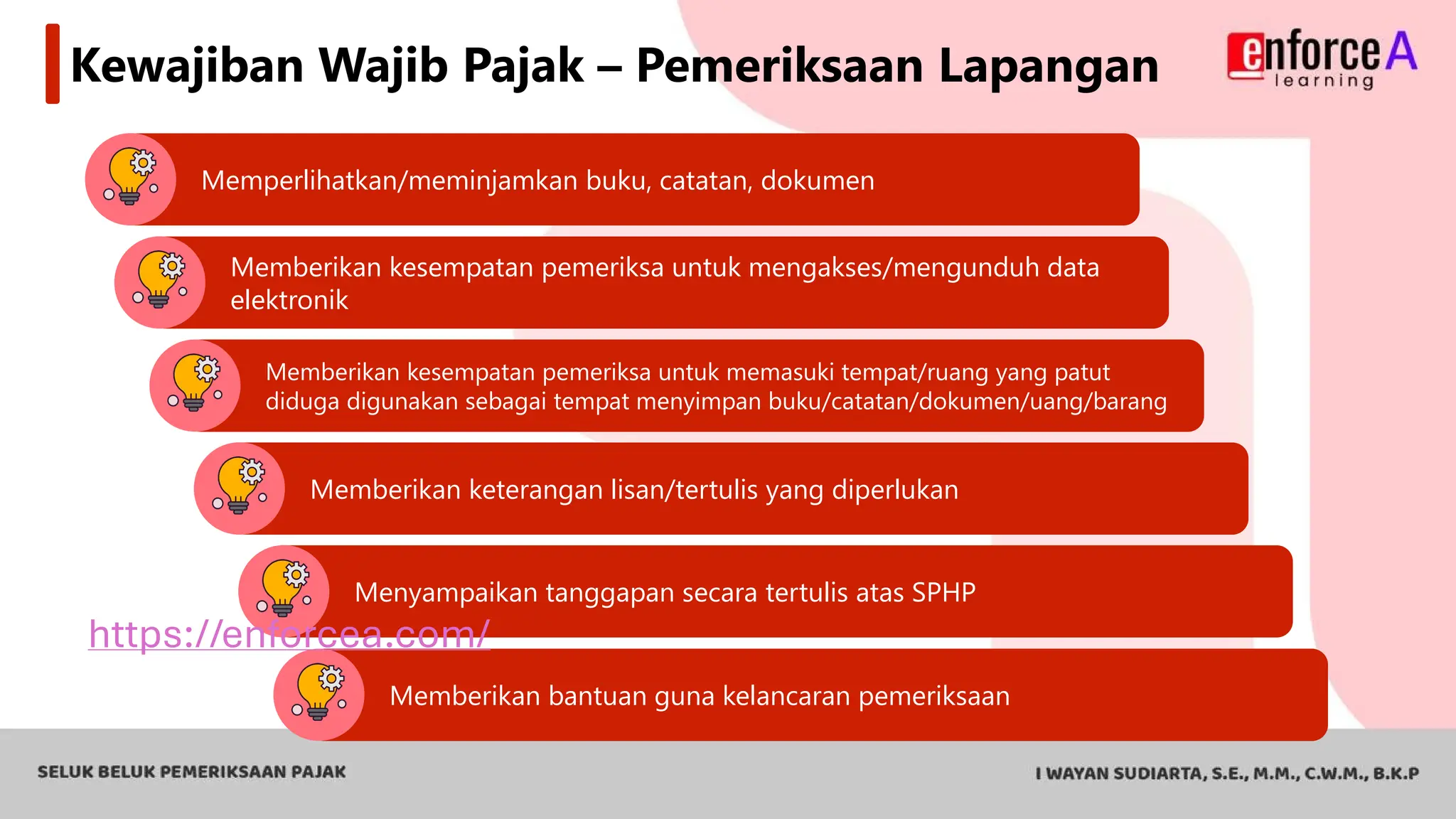 Pemeriksaan Pajak Perusahaan, Ini yang perlu diketahui! enforcea.com ...