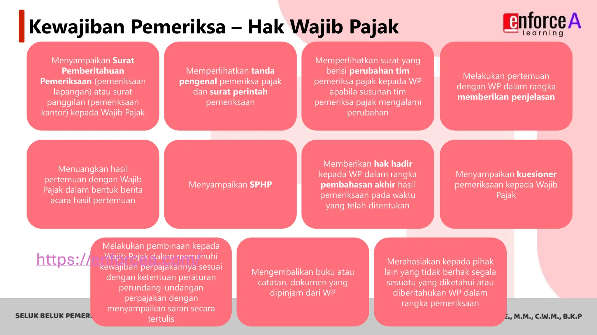 Pemeriksaan Pajak Perusahaan, Ini yang perlu diketahui! enforcea.com ...