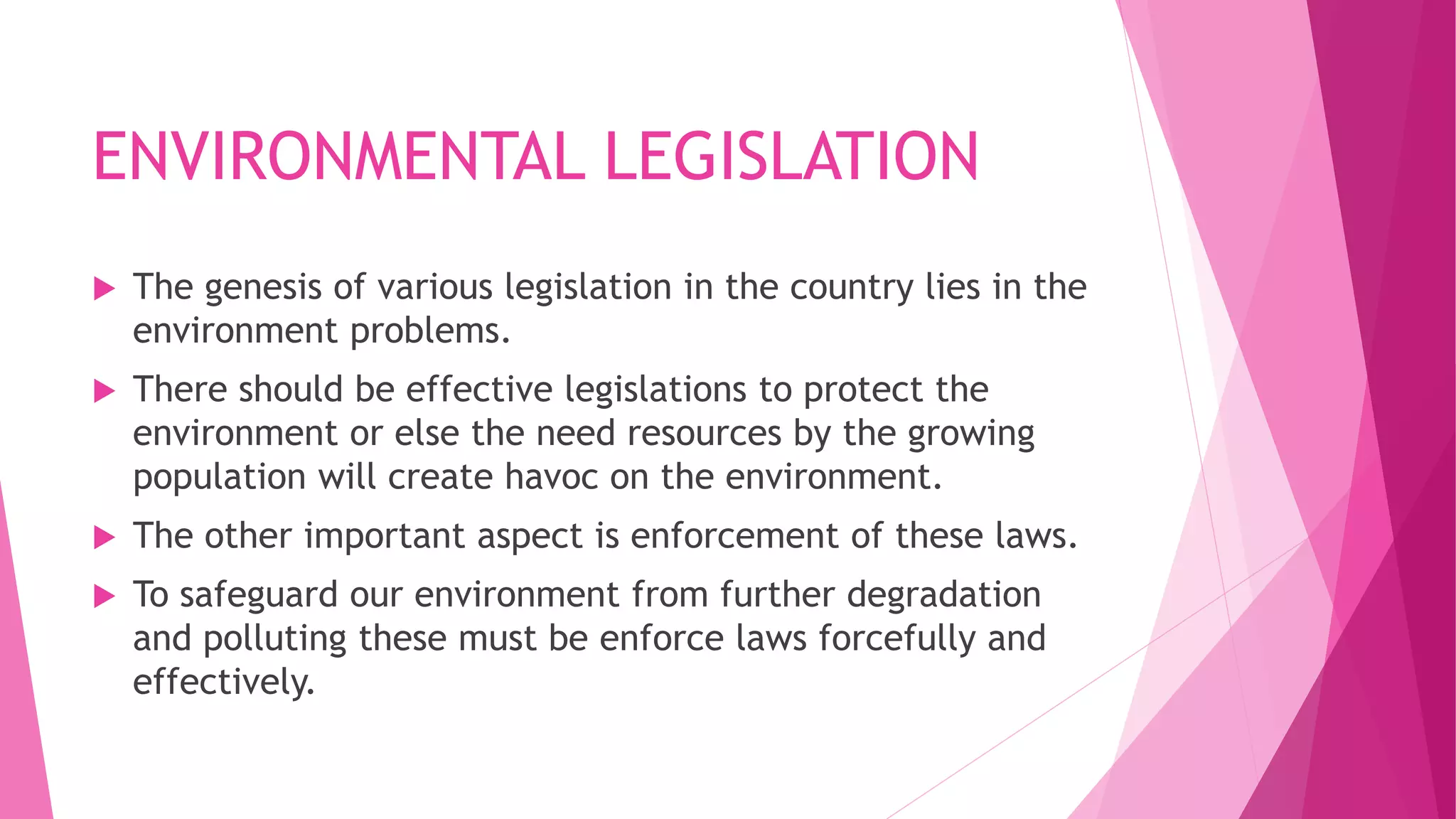 ENFORCEMENT OF ENVIRONMENT LEGINATION.pptx