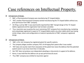 Enforcement of IPR on indian prospective | PDF