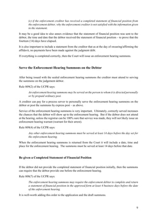 Enforcement of Money Orders in Queensland | PDF