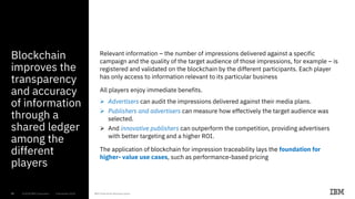 Enforcing accountability in media using blockchain | PPT