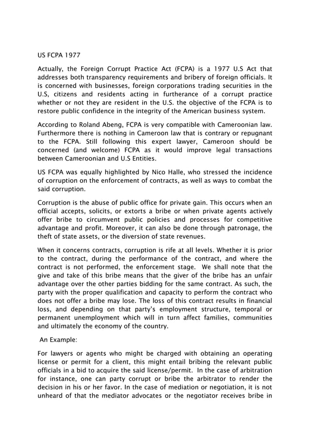 Enforcing Contracts | DOC