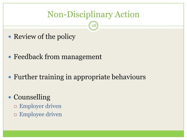 Enforcing workplace discipline yk | PPT