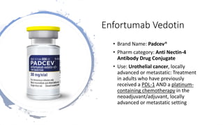 Enfortumab Vedotin Drug Monograph & Patient Case Presentation | PPTX