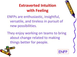 ENFP-The INSPIRER.ppt