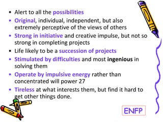 ENFP-The INSPIRER.ppt