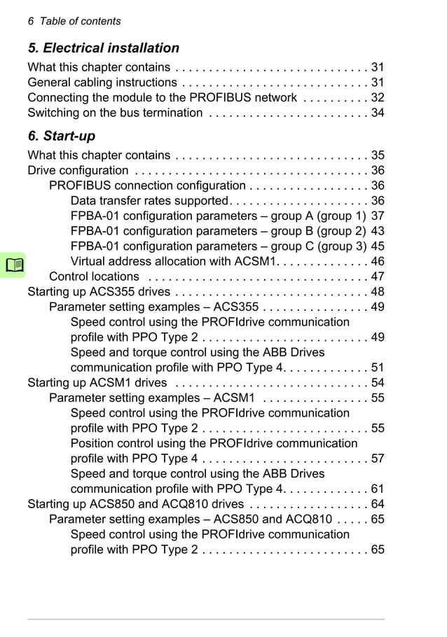 ABB PROFIBUS. | PDF