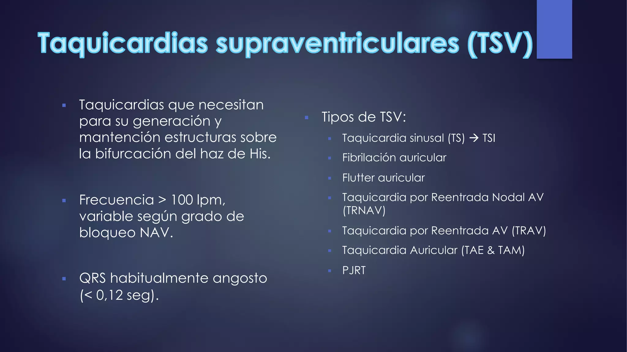Enfrentamiento de las taquicardias paroxísticas supraventriculares ...